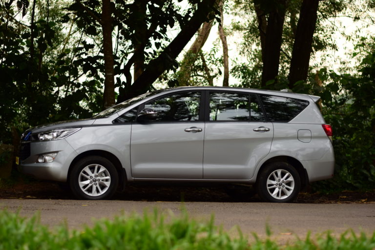 Toyota Innova Crysta Automatic Rental in Kerala - Without Driver